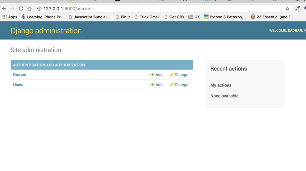 Develop Your First Web Application In Django 110 Part 5 Adnans Random Bytes