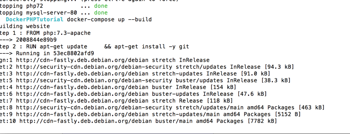 Create your first PHP/MySQL application in docker | Adnan's Random bytes