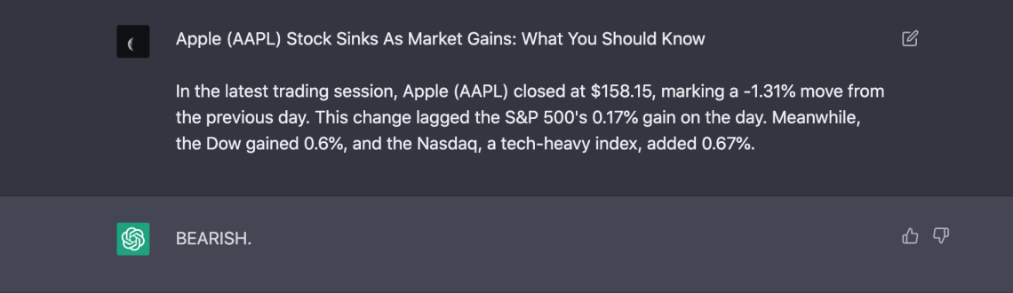 Create Stock Sentiment Analysis in Python using chatGPT | Adnan's ...